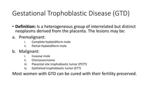 Gestational Trophoblastic Disease -MBChB 6th Year 2018.pptx