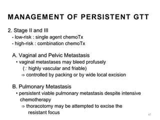 Gestational trophoblastic disease by sittichoke | PPT
