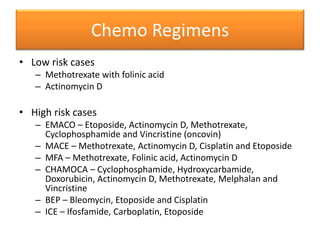 Gestational trophoblastic neoplasia | PPT