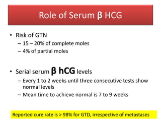 Gestational trophoblastic neoplasia | PPTX