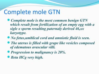 Gestational trophoblastic neoplasia (2).ppt44444 | PPT