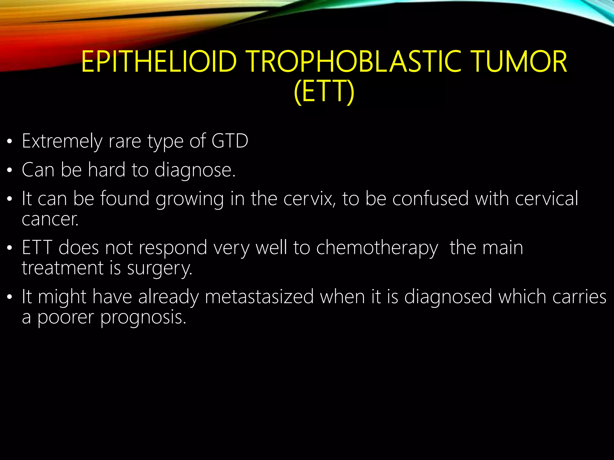 Gestational trophoblastic neoplasia | PPTX