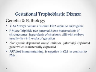 Gestational_Trophoblastic_Tumours and lesions | PPT