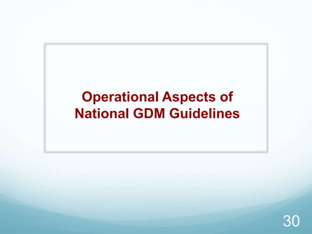 Gestation Diabetic Mellitus (GDM) | PPTX