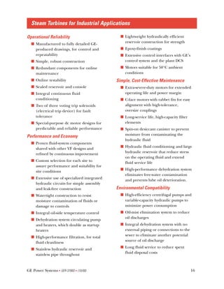 Ge Steam Turbinesfor Industrial | PDF