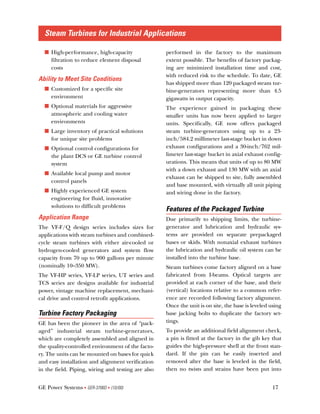 Ge Steam Turbinesfor Industrial | PDF