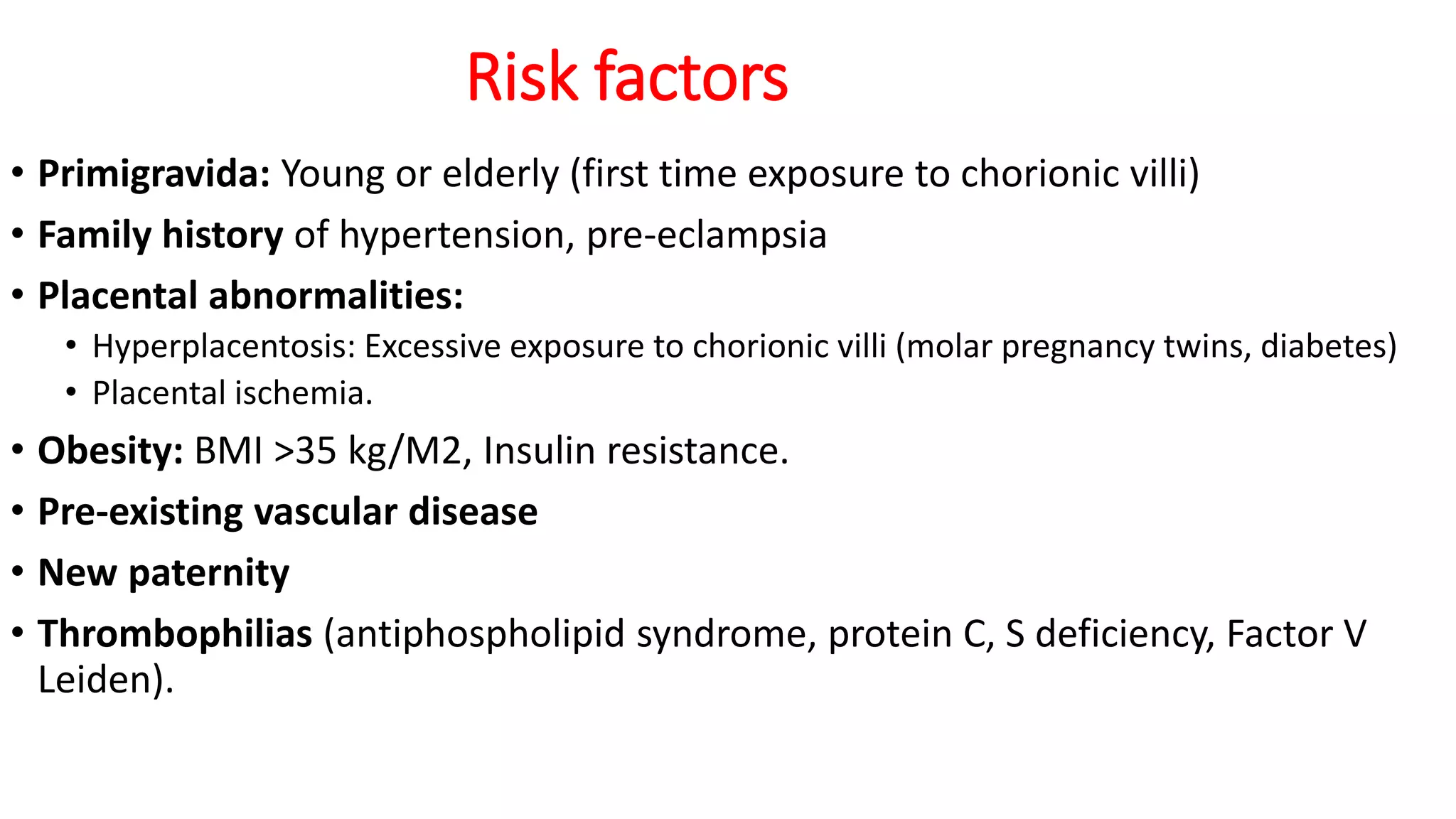 Gestetional hypertension, Preeclampsia and Eclampsia | PPTX