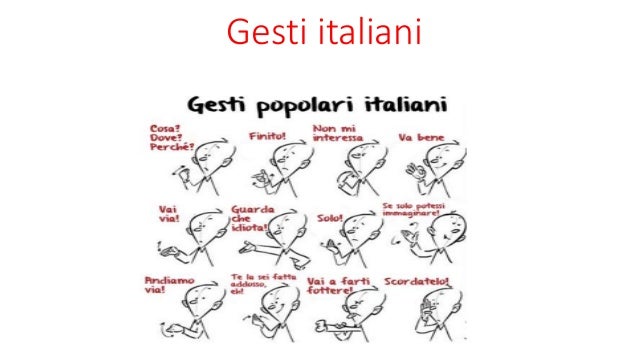 Gesti italiani