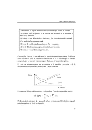 Gestión de inventarios de demanda independiente | PDF