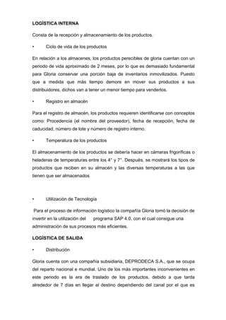 Gestión de la cadena de suminstro en el área de transporte y ...