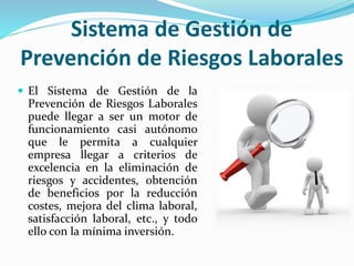Gestion de-la-prevencion-de-riesgos-laborales | PPTX