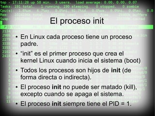 Gestión de Procesos en GNU Linux - Comandos | PDF
