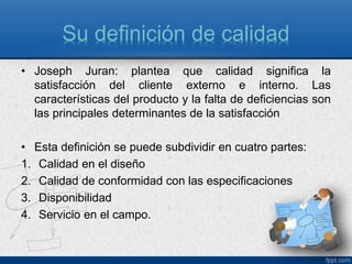 Joseph Juran Calidad