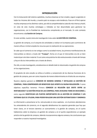 GESTION DE COMPRAS | PDF