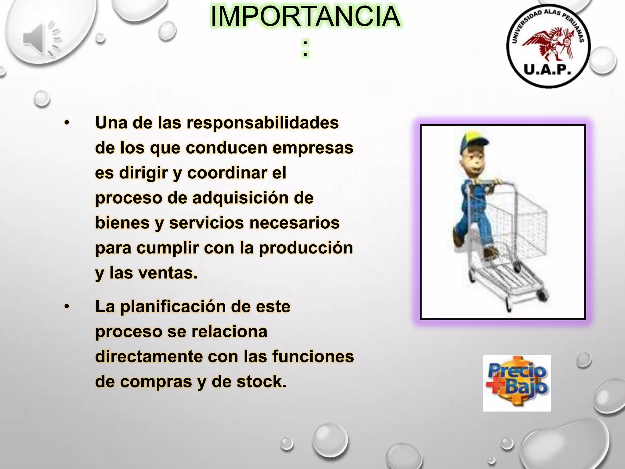 Gestion de compras logistica | PPTX