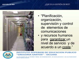 Gestion de fallos GESTION DE RED | PPTX