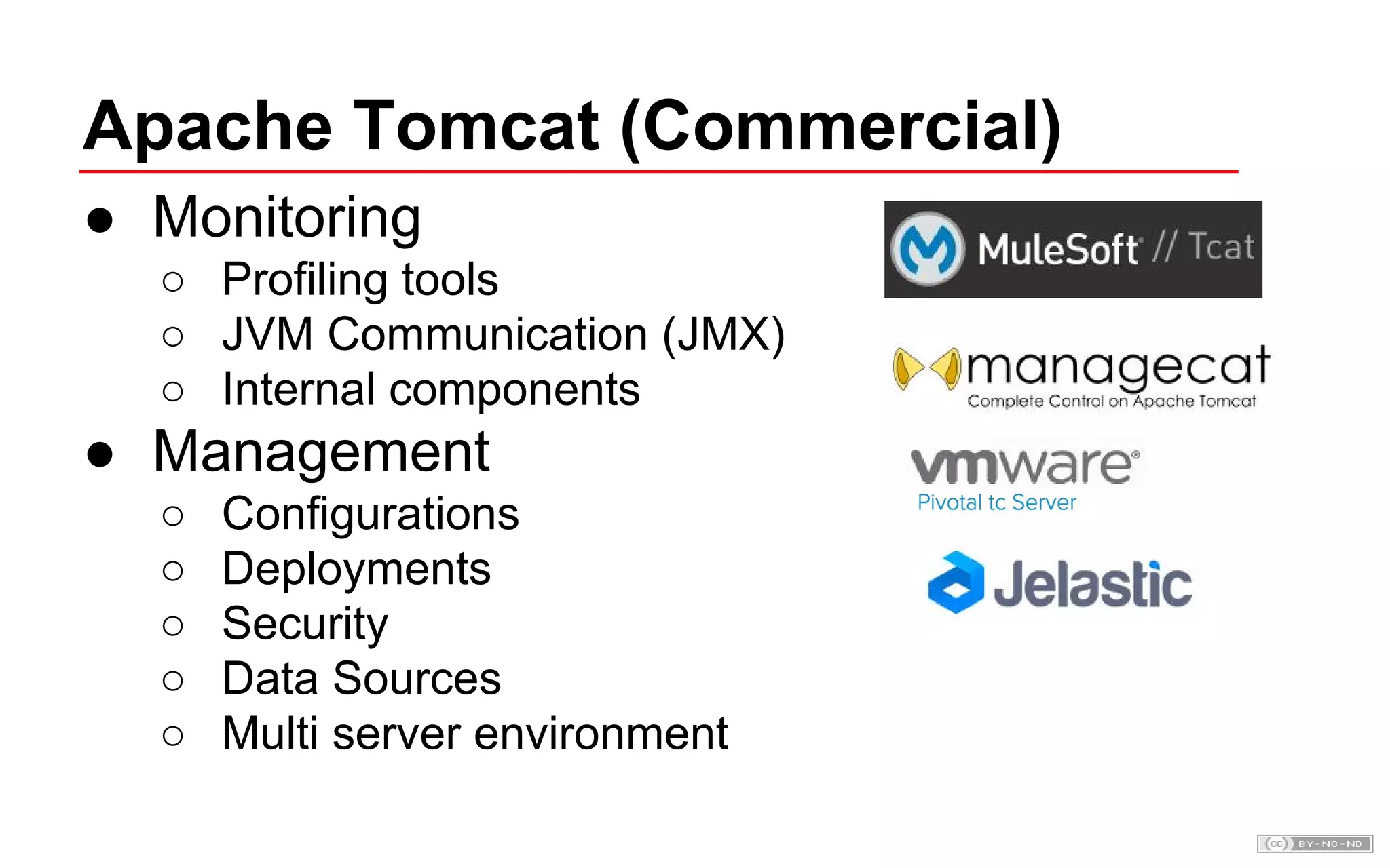 Gestión de infraestructura tomcat tom ee con tfactory | PPT