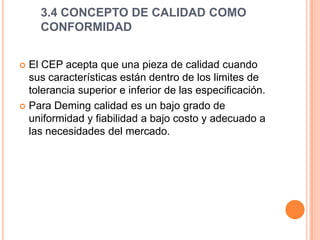 Gestion de la calidad | PPTX