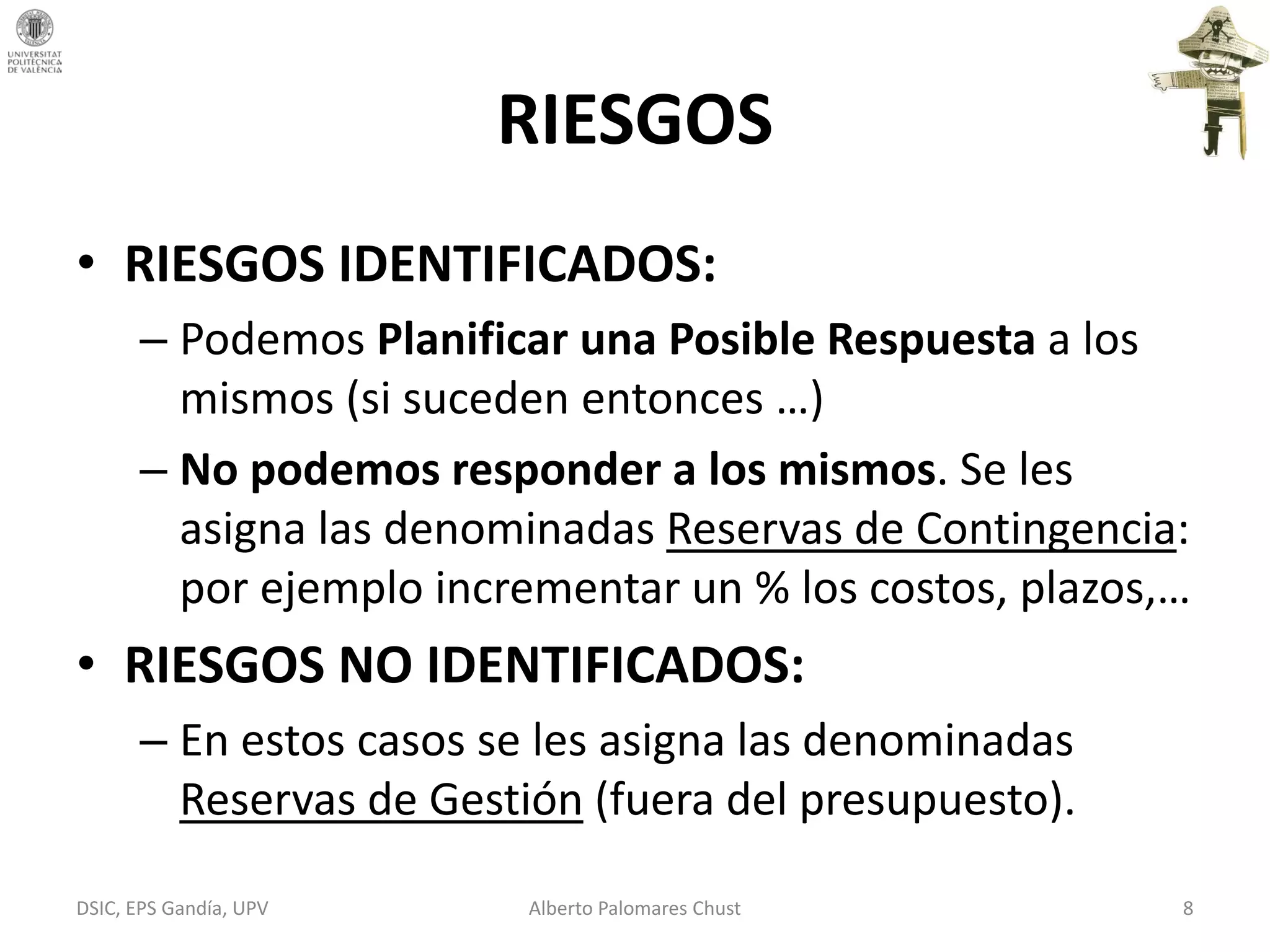Gestion del riesgo 2 - definicion de riesgo (oa) | PDF
