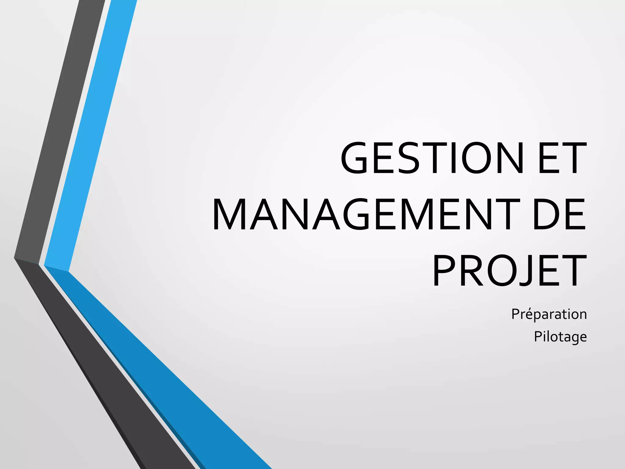 Gestion de projet | PPT