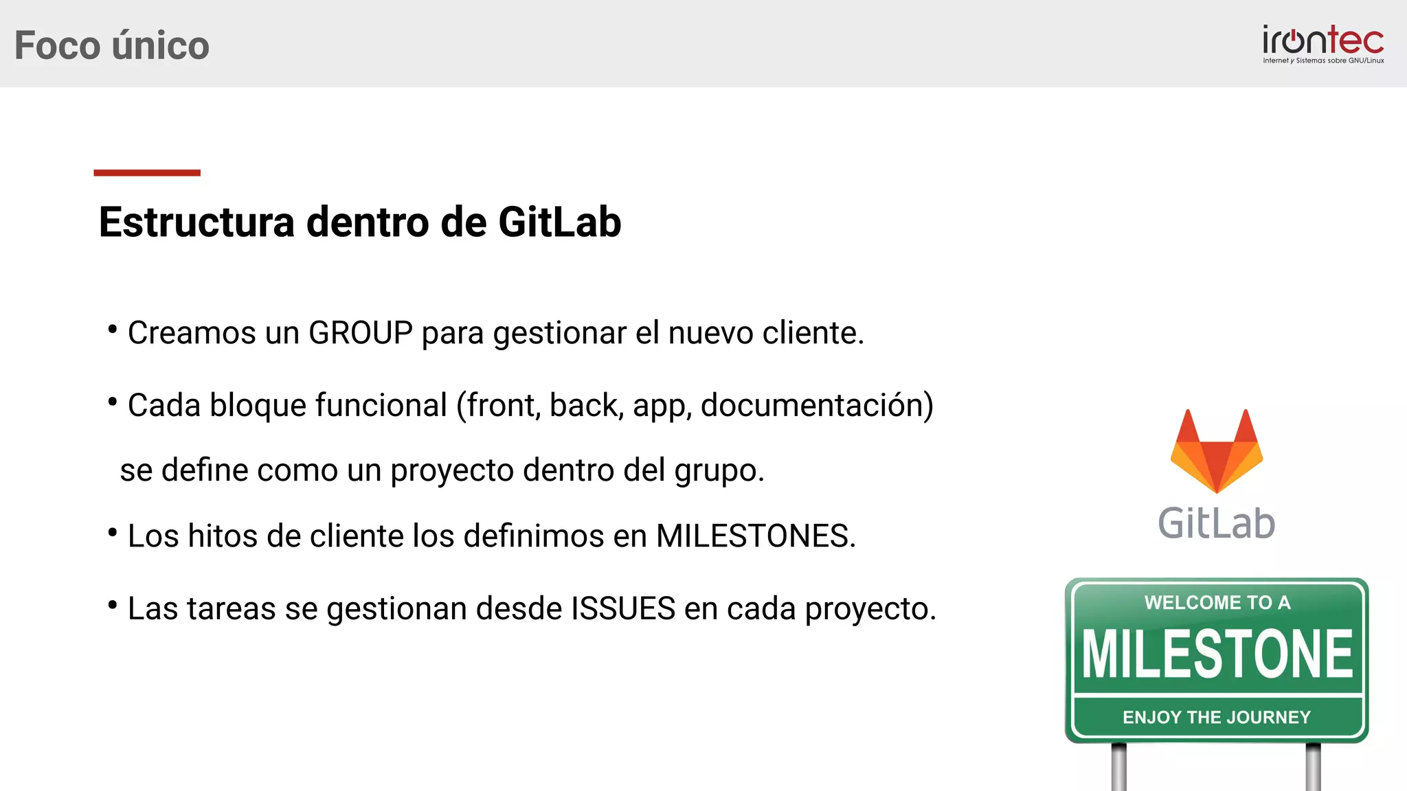 Gestion de proyectos con GitLab en tiempos de teletrabajo | PPT