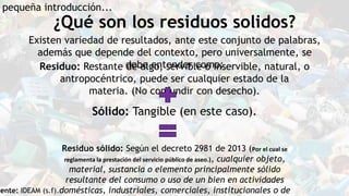 Manejo de residuos solidos y su distribución.pptx