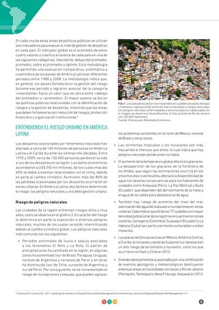 Gestion de riesgo de desastre en ciudades | PDF