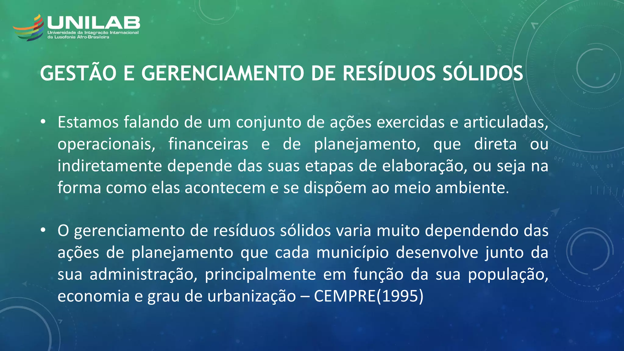 Gestão de Resíduos Sólidos no Brasil: Principais desafios de Angola e ...