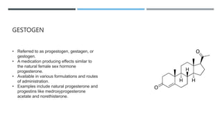 Therapeutic Applications of Progestogens: A Comprehensive Overview | PPTX