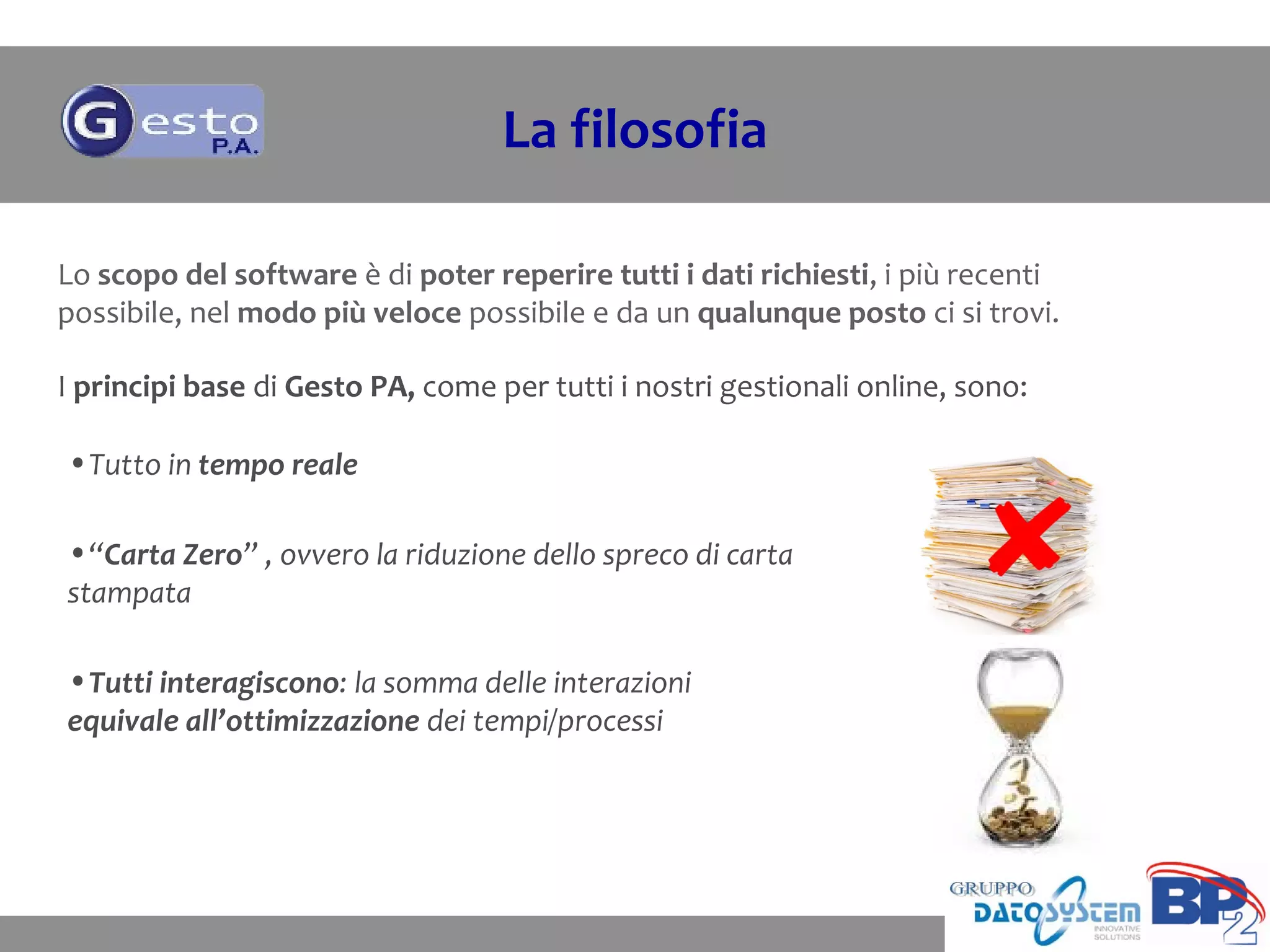 Gesto Pa il software cloud per la Pubblica Amministrazione | PPT