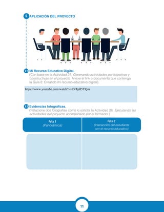 Gestor de proyecto “POR EL RESCATE DE LOS VALORES, UTILIZA ...