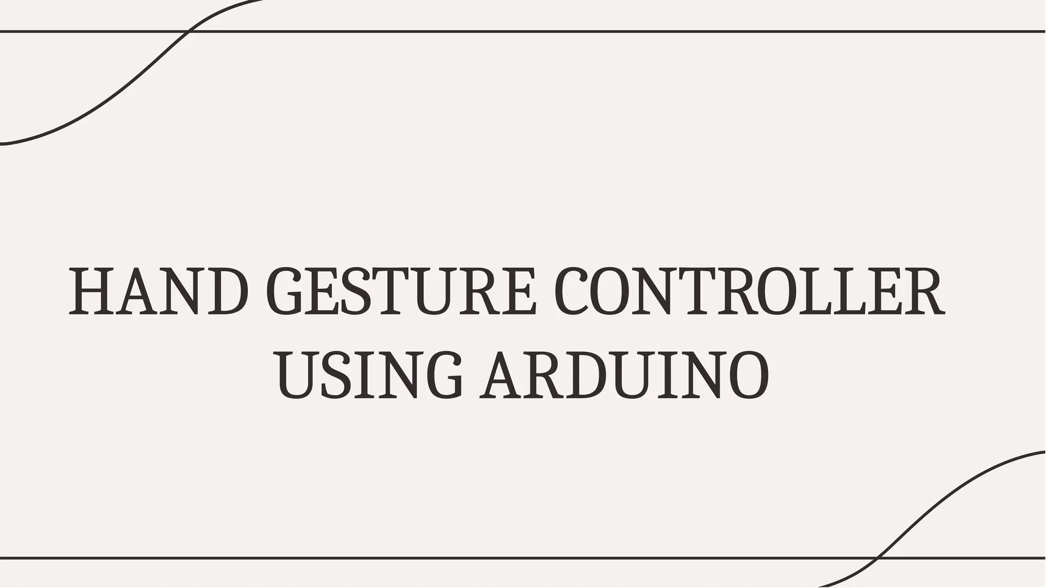 Gesture using IoT devices by the arduino.pptx