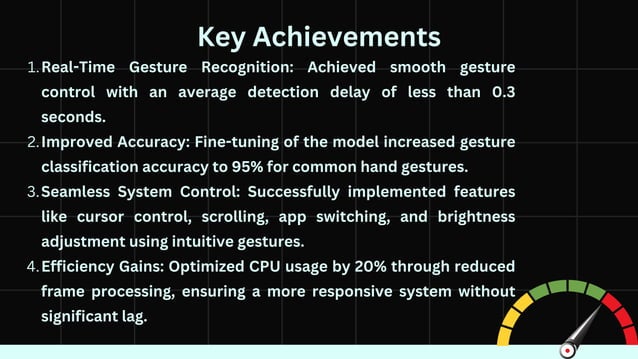 Hand Gesture Recognition System - Gesture AI+ | PDF