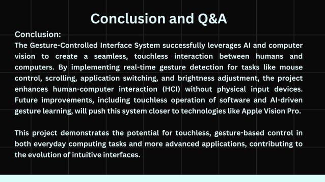 Hand Gesture Recognition System - Gesture AI+ | PDF