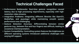 Hand Gesture Recognition System - Gesture AI+ | PDF