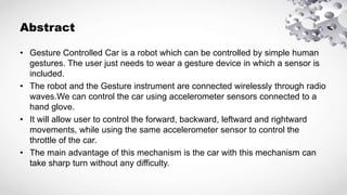 Gesture Controlled Car.pptx