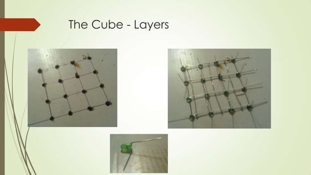 Gesture controlled led cube | PPT