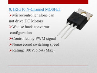Gesture controlled vehicle part-1 | PPTX