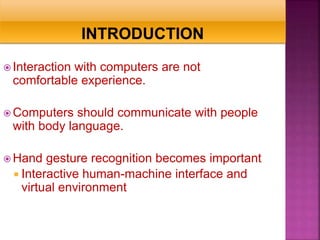 Gesture Based Computing | PPTX