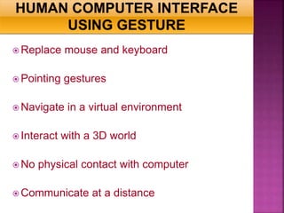 Gesture Based Computing | PPTX