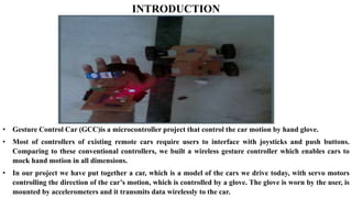 Gesture control car | PPTX
