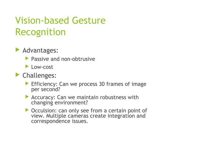 Gesture recognition PPPT | PPT