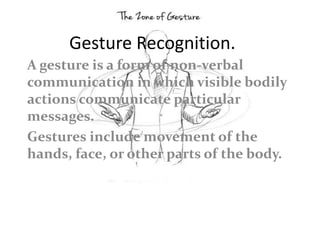 Hand Gesture recognition | PPTX