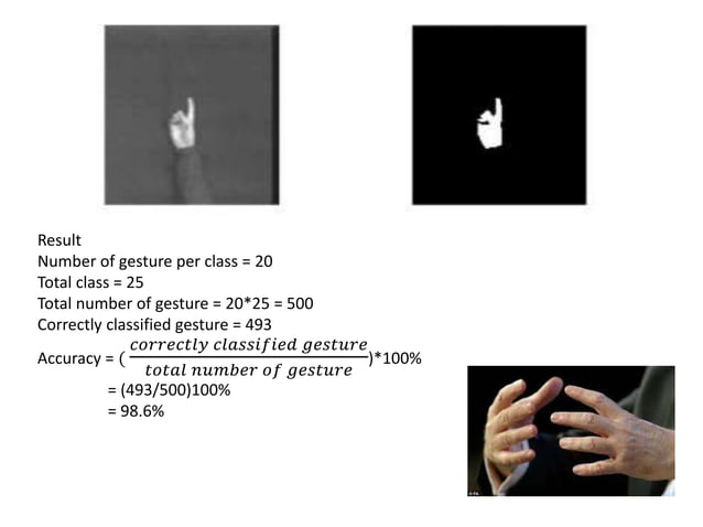 Hand Gesture recognition | PPTX