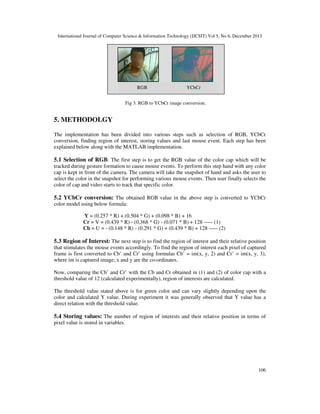 Gesture Recognition Based Mouse Events | PDF