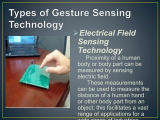 Gesture recognition technology | PPT