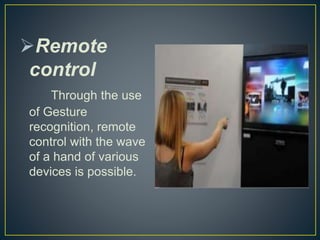 Gesture recognition technology | PPT