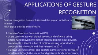 Gesture Recognition PowerPoint Presentation | PPTX