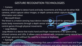 Gesture Recognition PowerPoint Presentation | PPTX