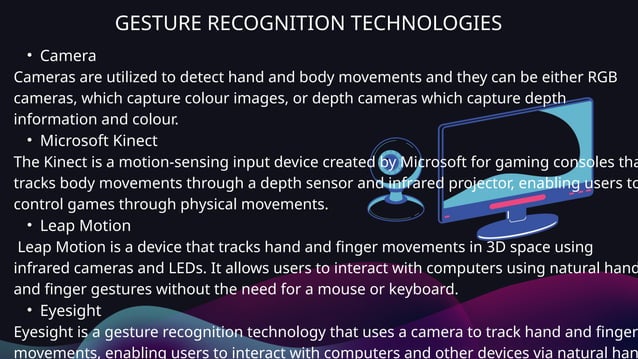 Gesture Recognition PowerPoint Presentation | PPTX